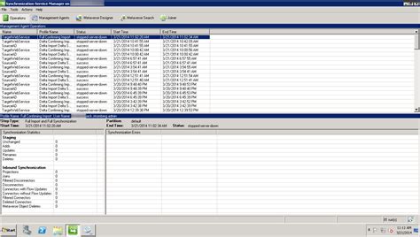 DirSync Unable To Establish A Connection To The Authentication
