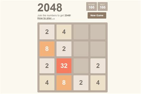 2048 Game Built Using Reactjs