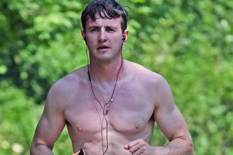 Normal Peoples Paul Mescal Jogs Shirtless In Tight White Shorts While