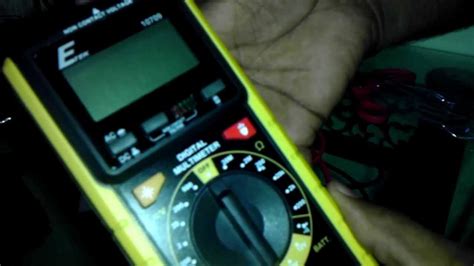 Etek Digital Multimeter Unboxingreview Youtube