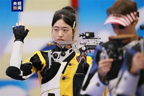 （巴黎奧運）中國選手黃雨婷奪得射擊女子10米氣步槍銀牌 頭條 香港中通社