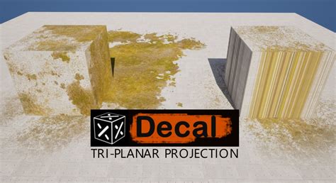 x decal tri planar projection in materials ue marketplace