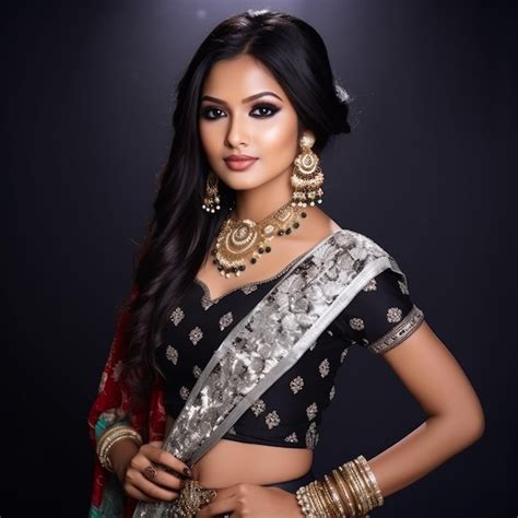 Premium Ai Image Indian Girl