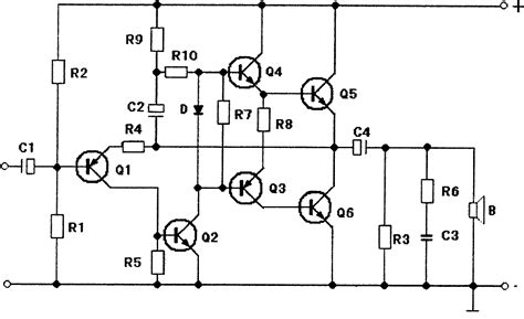 Simple Power Amplifier Circuit Eureka Patsnap