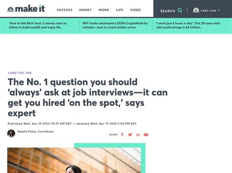 The No 1 Question You Should Always Ask At Job Interviews It Can Get You Hired On The Spot