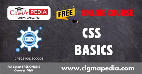 Css Basics Free Edx Course Cigma Pedia