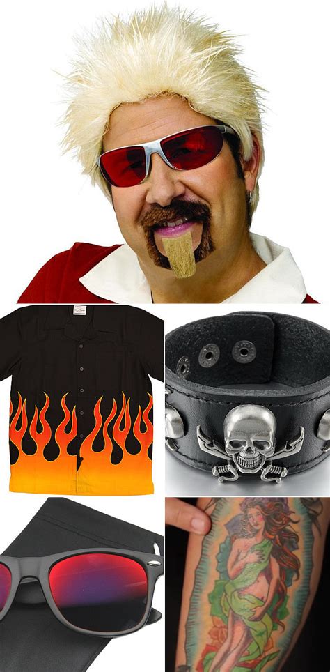 How To Dress Like Guy Fieri For Halloween Popsugar Food
