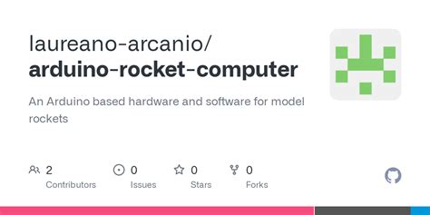Github Laureano Arcanioarduino Rocket Computer An Arduino Based Hardware And Software For