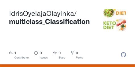 Github Idrisoyelajaolayinkamulticlassclassification