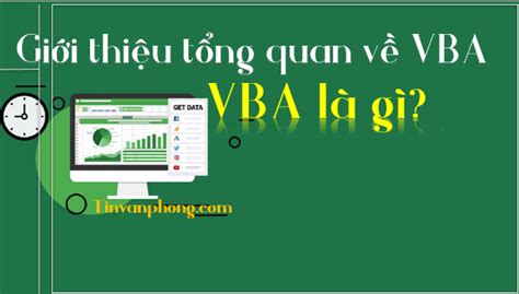 Giới Thiệu Về Vba Trong Excel 21 Vba Trong Excel