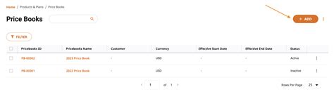 Manage Price Books Ordway Support Portal