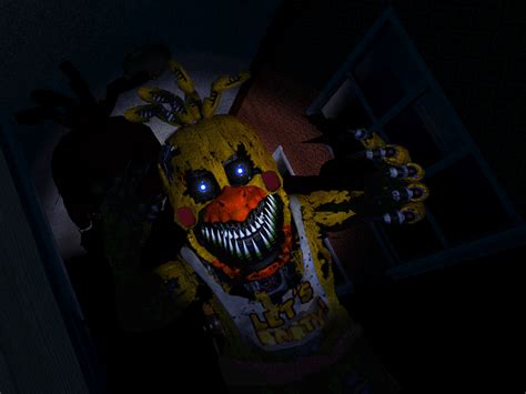 Nightmare Toy Chica Jumpscare By Gengar On Deviantart