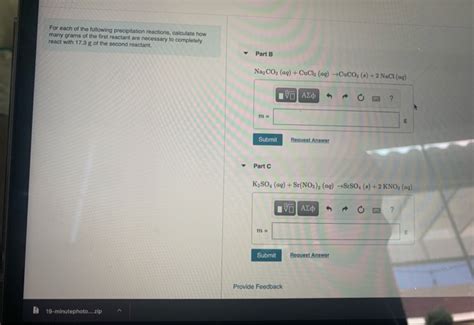 Solved Exercise 8 40 For Each Of The Following Precipitation