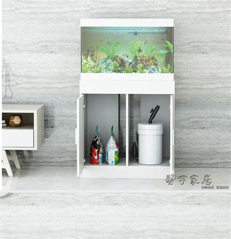 包邮鱼缸柜底柜水族箱超白缸底座架子水草缸地柜仿ada柜子可定做 虎窝淘