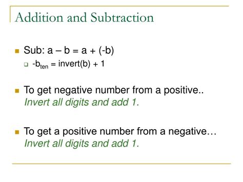 Ppt Signed And Unsigned Numbers Powerpoint Presentation Free Download Id 3774343