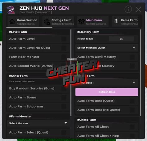 Blox Fruits Script Zen Hub Autofarm Gui Blox Fruits Script Zen Hub Autofarm Gui