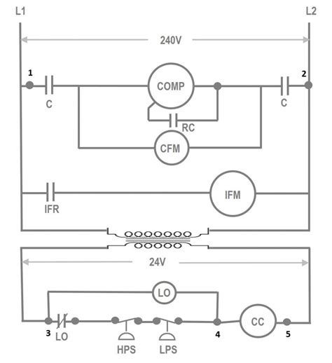 Lock Out Relay Diagram Board