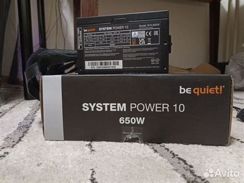 Блок питания Be quiet System Power 10 650w купить в Челябинске ...