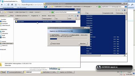 iis tutorials die installation eines mysql servers phpmyadmin youtube