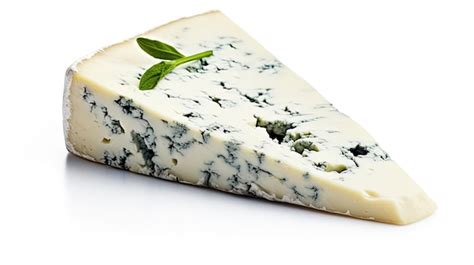 Premium Ai Image Roquefort Cheese Isolated On White Background