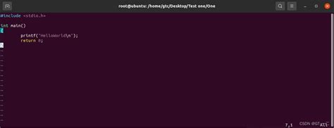 在linux环境下编写第一个c程序linux 用c写的第一个简单的程序 Csdn博客