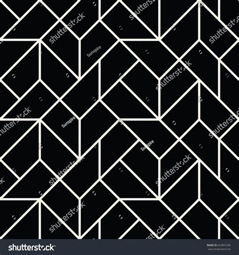 Abstract Geometric Grid Art Deco Vector Stock Vector Royalty Free