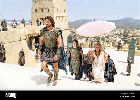 Troy 2004 Warner Bros Pictures Film With From Left Eric Bana Orlando