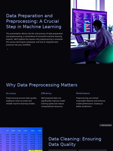 Data Preparation And Preprocessing A Crucial Step In Machine Learning Pdf Machine Learning