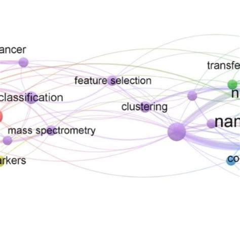 Bibliometric Map Network Visualization For Co Occurrence Of Author