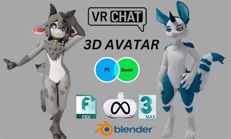 Create Upload Edit To Your Vrchat Avatar Nsfw Avatar Vrc Character For Game By Janet Vanger3