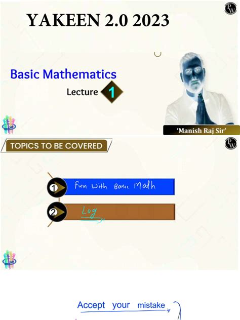 Basic Mathematics Pdf