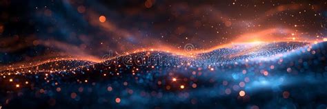 Stylized Tech Canvas With Abstract Textures Stock Illustration