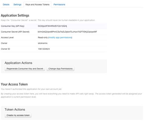 How Do I Get A Twitter Consumer Key And Consumer Secret Key Zeru