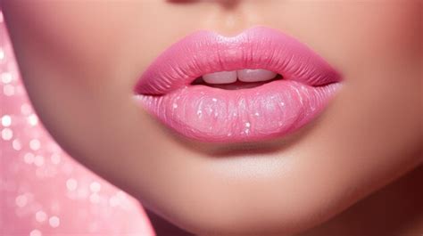 Premium Photo Enticing Visual Of Beautiful Pink Lips