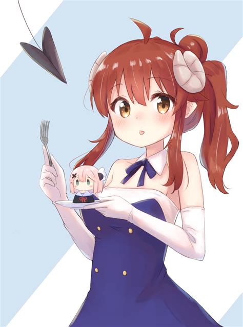 Yoshida Yuuko And Chiyoda Momo Machikado Mazoku Drawn By Kuramoto Takato Danbooru