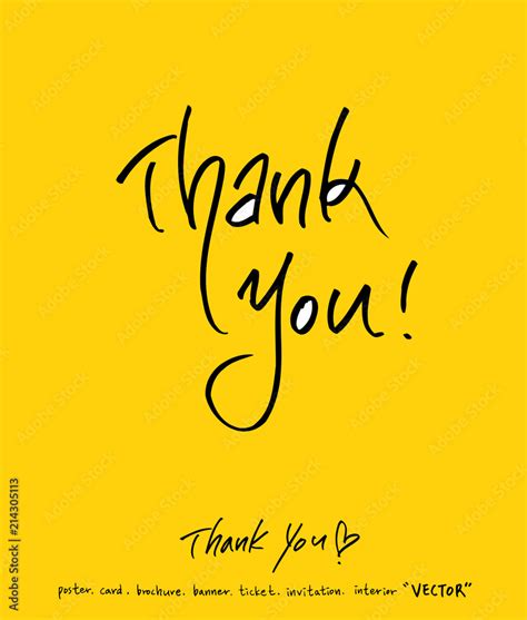 인사말 손으로 쓴 글씨체 Stock Vector Adobe Stock