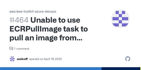 Unable To Use Ecrpullimage Task To Pull An Image From Public Aws Ecr Repository · Issue 464