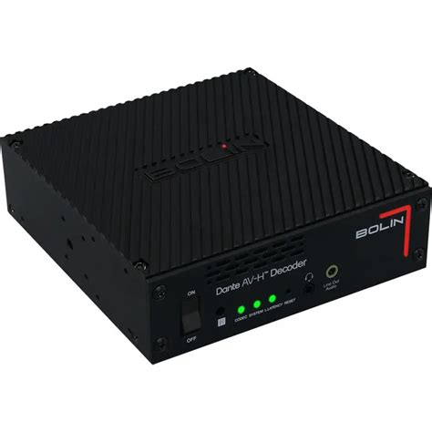 Mode Demploi Bolin Technology Dante Av H Decoder 9 Des Pages