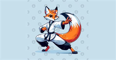 Kung Fu Master Fox Kung Fu T Shirt Teepublic