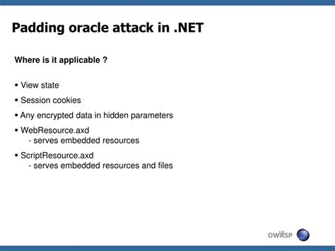 Ppt Padding Oracle Attacks Powerpoint Presentation Free Download