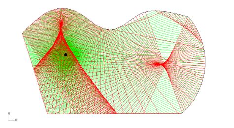 A Nurbs Based Raytracing In A Hypothetical Plan Containing Curved Download Scientific Diagram