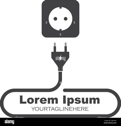 Electric Socket Plug Vector Illustration Stock Vector Image Art Alamy