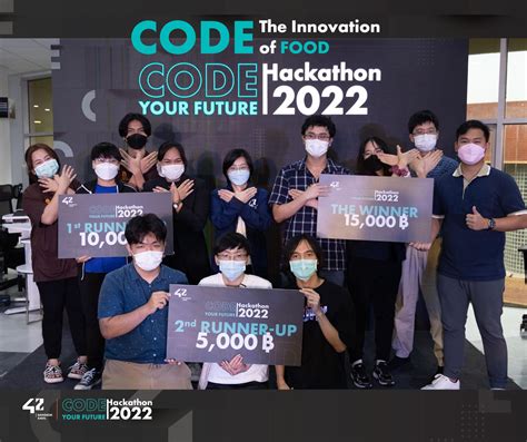 นกศกษาคณะวทยาศาสตร ไดรบรางวลรองชนะเลศอนดบ 1 Code Your Future Hackathon 2022 สถาบน