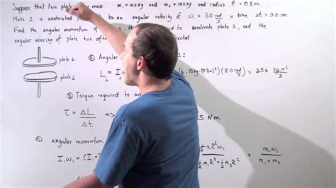 Angular Momentum Examples Angular Momentum Examples