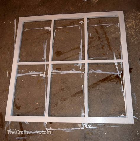 DIY Decorative Rustic Window The Crafter Life