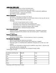 Unit 1 Basic Economic Concepts Docx Junior Year 2020 2021 What Economics Assume That We