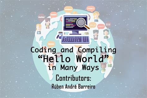 Github Rubenandrebarreirocoding And Compiling Hello World In Many Ways 🌍 👋 🙋‍♂️ A Simple