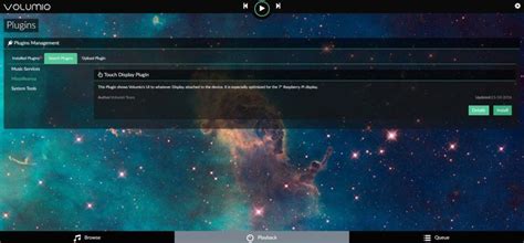 Raspberry Pi Display And Volumio A Touchscreen Music Player Volumio