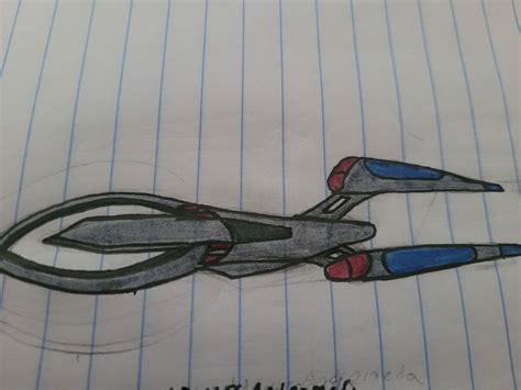 Star Trek Ncc 117501d Uss Andromeda By Spidermarvel19 On Deviantart