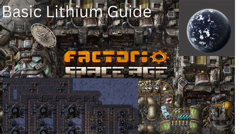 Factorio Aquilo Guide How To Setup Lithium P 1 English Youtube
